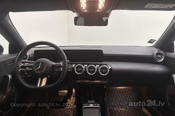 White Mercedes-Benz CLA-Class 2025 in Tallinn, with an engine capacity of 1.30 L and mileage of 28 thousand km for 36995 €, photo 4 on AUTOMOTO.COM.LV