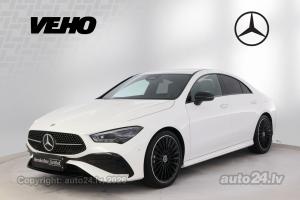 White Mercedes-Benz CLA-Class 2025 in Tallinn, with an engine capacity of 1.30 L and mileage of 23 thousand km for 40900 €, photo  on AUTOMOTO.COM.LV