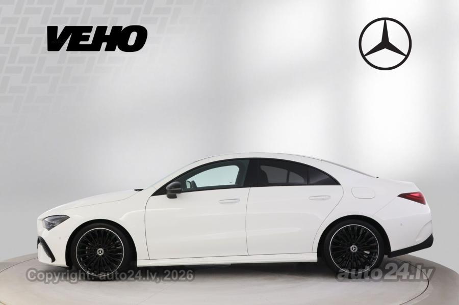 White Mercedes-Benz CLA-Class 2025 in Tallinn, with an engine capacity of 1.30 L and mileage of 23 thousand km for 40900 €, photo 7 on AUTOMOTO.COM.LV