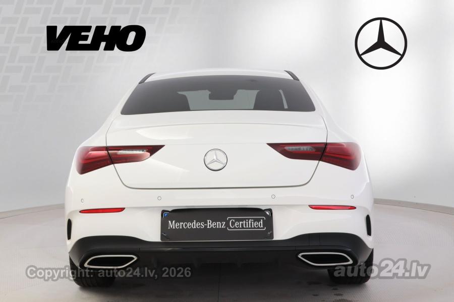 White Mercedes-Benz CLA-Class 2025 in Tallinn, with an engine capacity of 1.30 L and mileage of 23 thousand km for 40900 €, photo 9 on AUTOMOTO.COM.LV