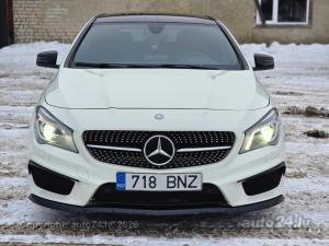 White Mercedes-Benz CLA-Class 2015 in Tallinn, with an engine capacity of 2.10 L and mileage of 219 thousand km for 11990 €, photo 2 on AUTOMOTO.COM.LV