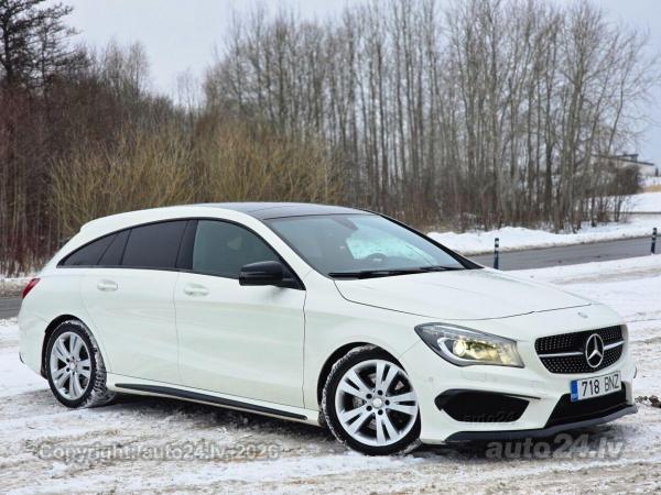 White Mercedes-Benz CLA-Class 2015 in Tallinn, with an engine capacity of 2.10 L and mileage of 219 thousand km for 11990 €, photo 3 on AUTOMOTO.COM.LV