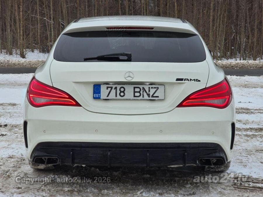 White Mercedes-Benz CLA-Class 2015 in Tallinn, with an engine capacity of 2.10 L and mileage of 219 thousand km for 11990 €, photo 7 on AUTOMOTO.COM.LV
