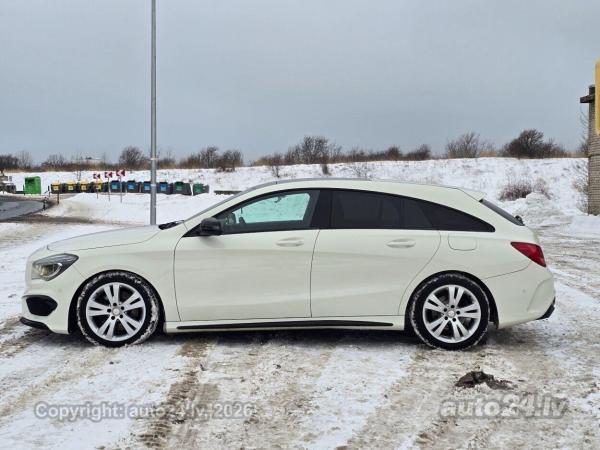 White Mercedes-Benz CLA-Class 2015 in Tallinn, with an engine capacity of 2.10 L and mileage of 219 thousand km for 11990 €, photo 8 on AUTOMOTO.COM.LV