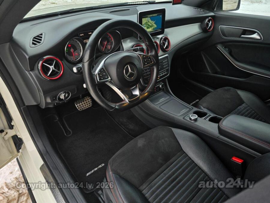 White Mercedes-Benz CLA-Class 2015 in Tallinn, with an engine capacity of 2.10 L and mileage of 219 thousand km for 11990 €, photo 11 on AUTOMOTO.COM.LV