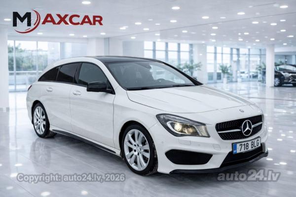 White Mercedes-Benz CLA-Class 2015 in Tallinn, with an engine capacity of 2.10 L and mileage of 234 thousand km for 12999 €, photo 1 on AUTOMOTO.COM.LV