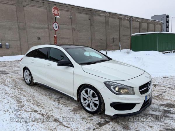 White Mercedes-Benz CLA-Class 2015 in Tallinn, with an engine capacity of 2.10 L and mileage of 234 thousand km for 12999 €, photo 2 on AUTOMOTO.COM.LV