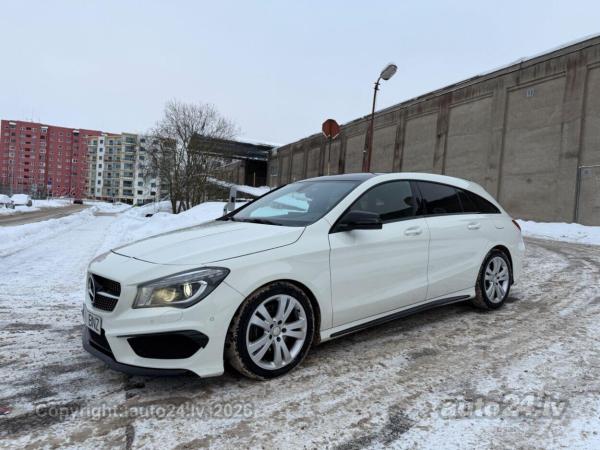 White Mercedes-Benz CLA-Class 2015 in Tallinn, with an engine capacity of 2.10 L and mileage of 234 thousand km for 12999 €, photo 7 on AUTOMOTO.COM.LV
