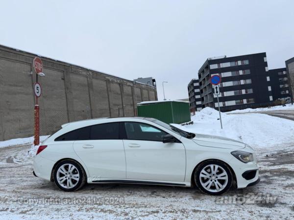 White Mercedes-Benz CLA-Class 2015 in Tallinn, with an engine capacity of 2.10 L and mileage of 234 thousand km for 12999 €, photo 8 on AUTOMOTO.COM.LV