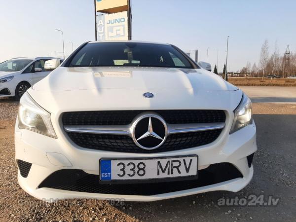 White Mercedes-Benz CLA-Class 2015 in Tartu, with an engine capacity of 2.10 L and mileage of 339 thousand km for 9190 €, photo 1 on AUTOMOTO.COM.LV