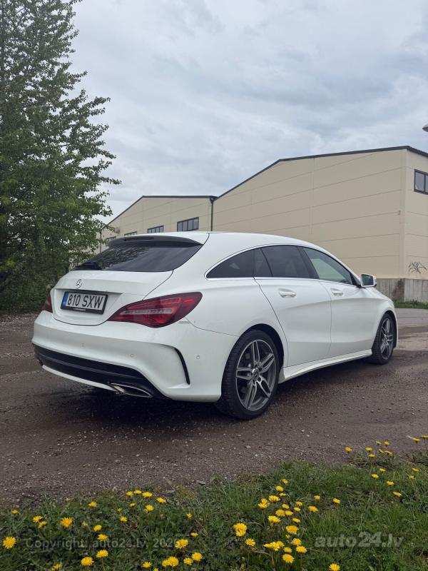 White Mercedes-Benz CLA-Class 2018 in Tallinn, with an engine capacity of 2.00 L and mileage of 170 thousand km for 21000 €, photo 3 on AUTOMOTO.COM.LV