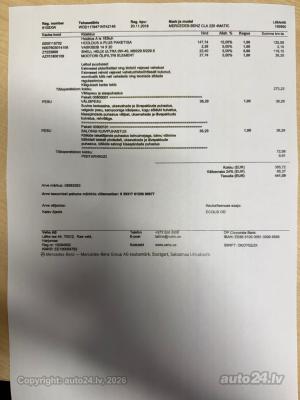 Balts Mercedes-Benz CLA-Class 2018 Tallina, ar dzinēja tilpumu 2.00 L un nobraukumu 170 tūkst. km par 21000 €, foto 8 vietnē AUTOMOTO.COM.LV