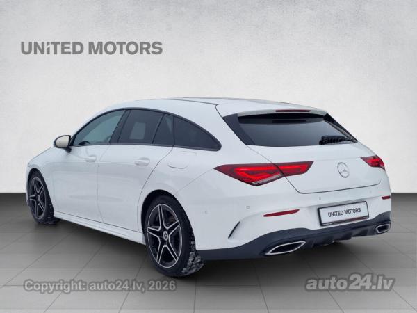 White Mercedes-Benz CLA-Class 2019 in Johvi, with an engine capacity of 1.30 L and mileage of 85 thousand km for 22900 €, photo 3 on AUTOMOTO.COM.LV