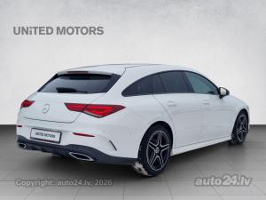 White Mercedes-Benz CLA-Class 2019 in Johvi, with an engine capacity of 1.30 L and mileage of 85 thousand km for 22900 €, photo 4 on AUTOMOTO.COM.LV