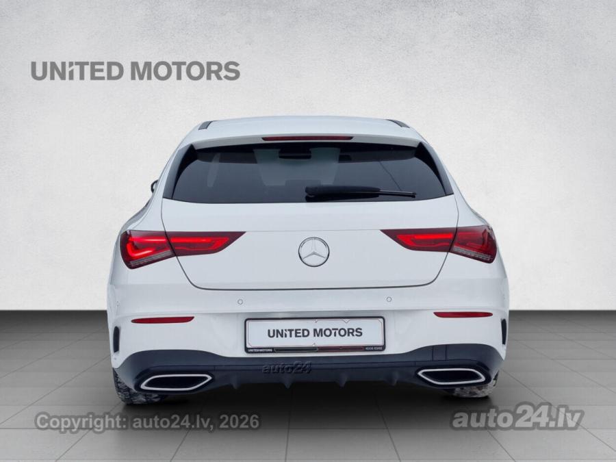 White Mercedes-Benz CLA-Class 2019 in Johvi, with an engine capacity of 1.30 L and mileage of 85 thousand km for 22900 €, photo 11 on AUTOMOTO.COM.LV