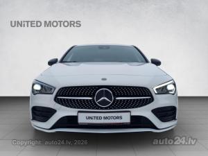 White Mercedes-Benz CLA-Class 2019 in Johvi, with an engine capacity of 1.30 L and mileage of 85 thousand km for 22900 €, photo 12 on AUTOMOTO.COM.LV