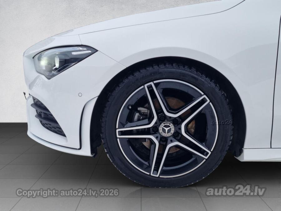 White Mercedes-Benz CLA-Class 2019 in Johvi, with an engine capacity of 1.30 L and mileage of 85 thousand km for 22900 €, photo 15 on AUTOMOTO.COM.LV