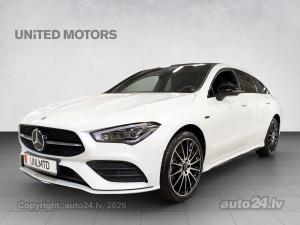 Balts Mercedes-Benz CLA-Class 2021 Tallina, ar dzinēja tilpumu 0.00 L un nobraukumu 35 tūkst. km par 30990 €, foto  vietnē AUTOMOTO.COM.LV