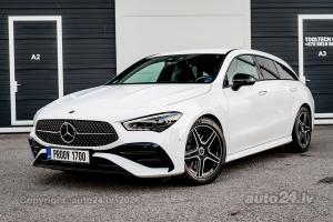White Mercedes-Benz CLA-Class 2023 in Parnu, with an engine capacity of 2.00 L and mileage of 83 thousand km for 30900 €, photo  on AUTOMOTO.COM.LV