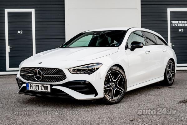 White Mercedes-Benz CLA-Class 2023 in Parnu, with an engine capacity of 2.00 L and mileage of 83 thousand km for 30900 €, photo 1 on AUTOMOTO.COM.LV