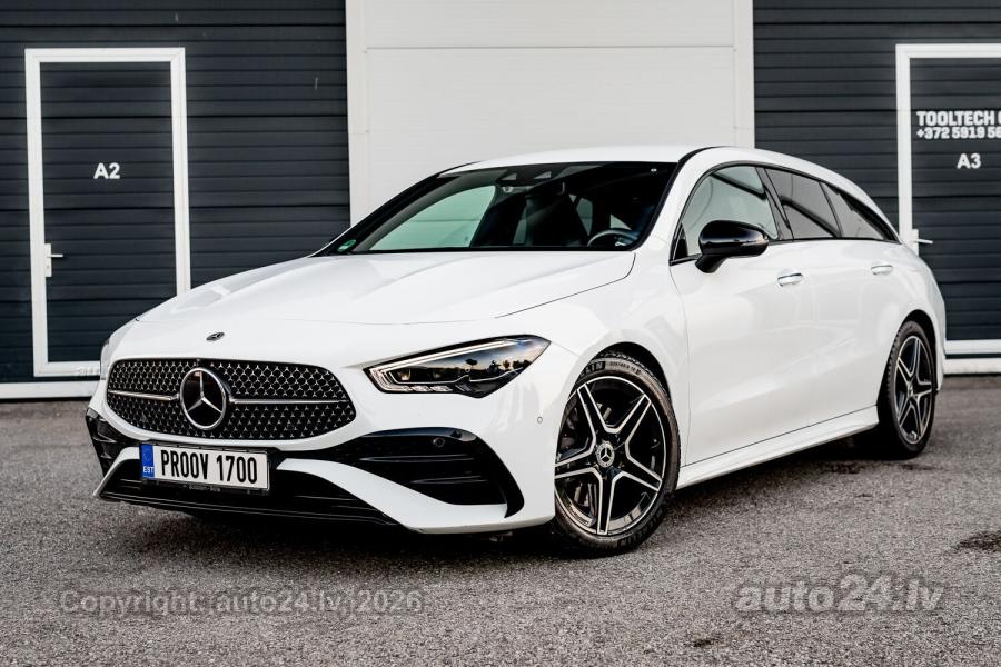 Balts Mercedes-Benz CLA-Class 2023 Pērnava, ar dzinēja tilpumu 2.00 L un nobraukumu 83 tūkst. km par 30900 €, foto 1 vietnē AUTOMOTO.COM.LV