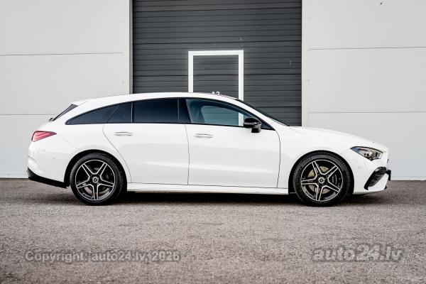 White Mercedes-Benz CLA-Class 2023 in Parnu, with an engine capacity of 2.00 L and mileage of 83 thousand km for 30900 €, photo 5 on AUTOMOTO.COM.LV