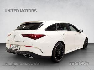 White Mercedes-Benz CLA-Class 2025 in Tallinn, with an engine capacity of 0.00 L and mileage of 26 thousand km for 36990 €, photo 3 on AUTOMOTO.COM.LV