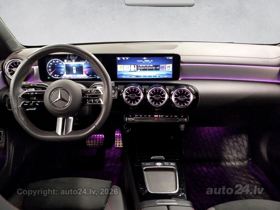 White Mercedes-Benz CLA-Class 2025 in Tallinn, with an engine capacity of 0.00 L and mileage of 26 thousand km for 36990 €, photo 6 on AUTOMOTO.COM.LV