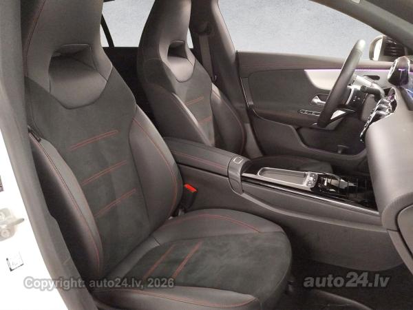 White Mercedes-Benz CLA-Class 2025 in Tallinn, with an engine capacity of 0.00 L and mileage of 26 thousand km for 36990 €, photo 6 on AUTOMOTO.COM.LV