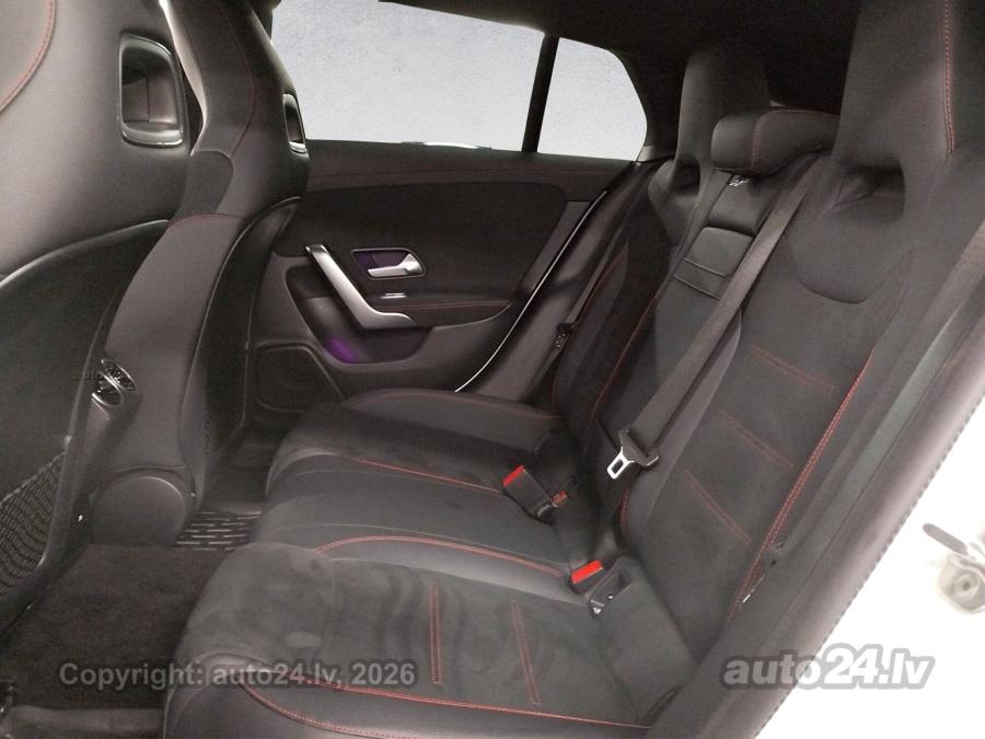 White Mercedes-Benz CLA-Class 2025 in Tallinn, with an engine capacity of 0.00 L and mileage of 26 thousand km for 36990 €, photo 8 on AUTOMOTO.COM.LV