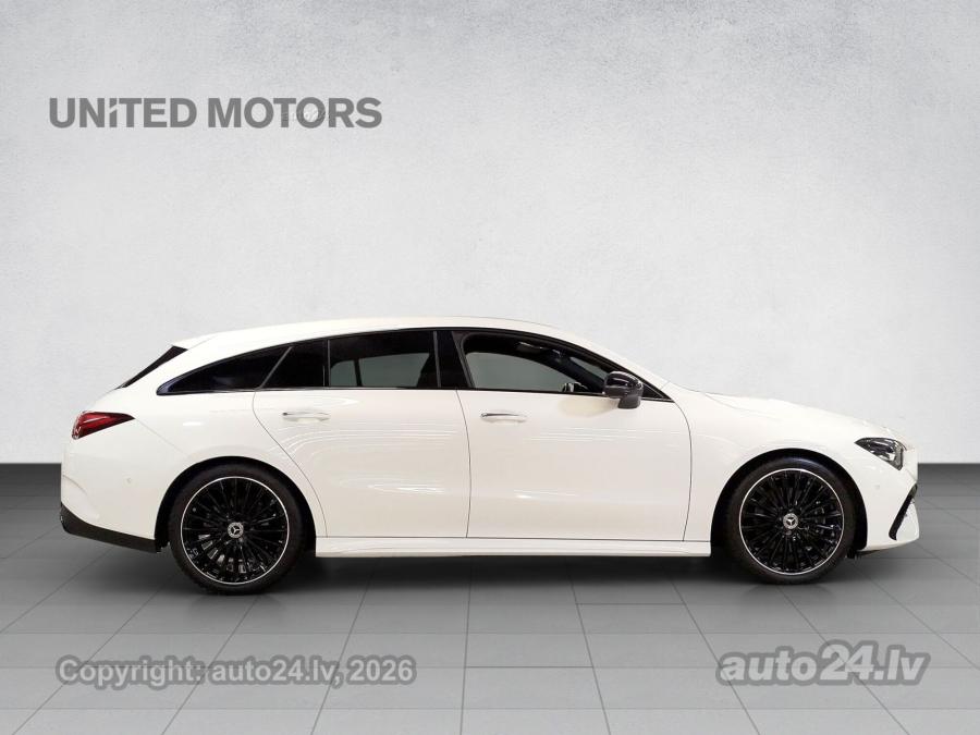 White Mercedes-Benz CLA-Class 2025 in Tallinn, with an engine capacity of 0.00 L and mileage of 26 thousand km for 36990 €, photo 12 on AUTOMOTO.COM.LV