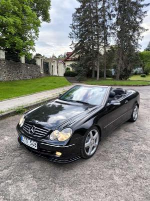 Melns Mercedes-Benz CLK 200 2004 Viļņa, ar dzinēja tilpumu 1.80 L un nobraukumu 211 tūkst. km par 5000 €, foto 3 vietnē AUTOMOTO.COM.LV