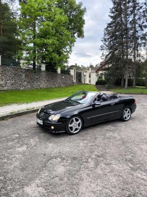 Melns Mercedes-Benz CLK 200 2004 Viļņa, ar dzinēja tilpumu 1.80 L un nobraukumu 211 tūkst. km par 5000 €, foto 5 vietnē AUTOMOTO.COM.LV