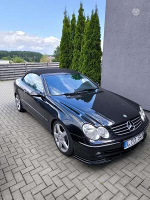 Melns Mercedes-Benz CLK 200 2004 Viļņa, ar dzinēja tilpumu 1.80 L un nobraukumu 211 tūkst. km par 5000 €, foto 8 vietnē AUTOMOTO.COM.LV