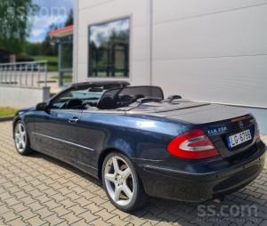 Black Mercedes-Benz CLK 200 2006 in Jekabpils, with an engine capacity of 1.80 L and mileage of 247 thousand km for 3798 €, photo 3 on AUTOMOTO.COM.LV