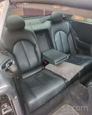 Melns Mercedes-Benz CLK 200 2003 Rīga, ar dzinēja tilpumu 1.80 L un nobraukumu 310 tūkst. km par 1400 €, foto 7 vietnē AUTOMOTO.COM.LV