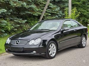 Черный Мерседес ЦЛК 200 2004 в Утена, объемом двигателя 1.80 л и пробегом 168 тыс. км за 4390 €, фото  на AUTOMOTO.COM.LV