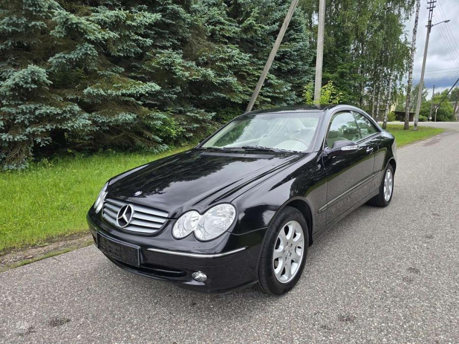 Черный Мерседес ЦЛК 200 2004 в Утена, объемом двигателя 1.80 л и пробегом 168 тыс. км за 4390 €, фото 13 на AUTOMOTO.COM.LV