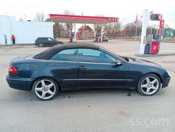 Zils Mercedes-Benz CLK 200 2005 Cēsis, ar dzinēja tilpumu 1.80 L un nobraukumu 245 tūkst. km par 3500 €, foto 3 vietnē AUTOMOTO.COM.LV