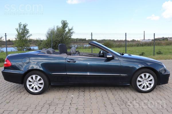 Мерседес ЦЛК 200 2006 в Рига на AUTOMOTO.COM.LV Синий Мерседес ЦЛК 200 2006 в Рига, объемом двигателя 2.00 л и пробегом 185 тыс. км за 5250 €, фото 8 на AUTOMOTO.COM.LV
