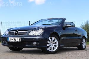 Blue Mercedes-Benz CLK 200 2006 in Riga, with an engine capacity of 1.80 L and mileage of 185 thousand km for 5200 €, photo 5 on AUTOMOTO.COM.LV