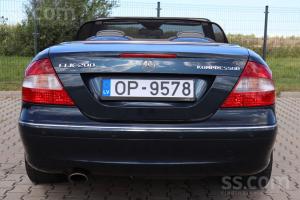 Blue Mercedes-Benz CLK 200 2006 in Riga, with an engine capacity of 1.80 L and mileage of 185 thousand km for 5200 €, photo 11 on AUTOMOTO.COM.LV