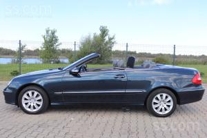 Blue Mercedes-Benz CLK 200 2006 in Riga, with an engine capacity of 1.80 L and mileage of 185 thousand km for 5200 €, photo 14 on AUTOMOTO.COM.LV