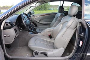 Blue Mercedes-Benz CLK 200 2006 in Riga, with an engine capacity of 1.80 L and mileage of 185 thousand km for 5200 €, photo 17 on AUTOMOTO.COM.LV
