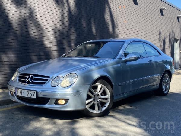 Zils Mercedes-Benz CLK 200 2005 Rīga, ar dzinēja tilpumu 1.80 L un nobraukumu 190 tūkst. km par 3799 €, foto 1 vietnē AUTOMOTO.COM.LV