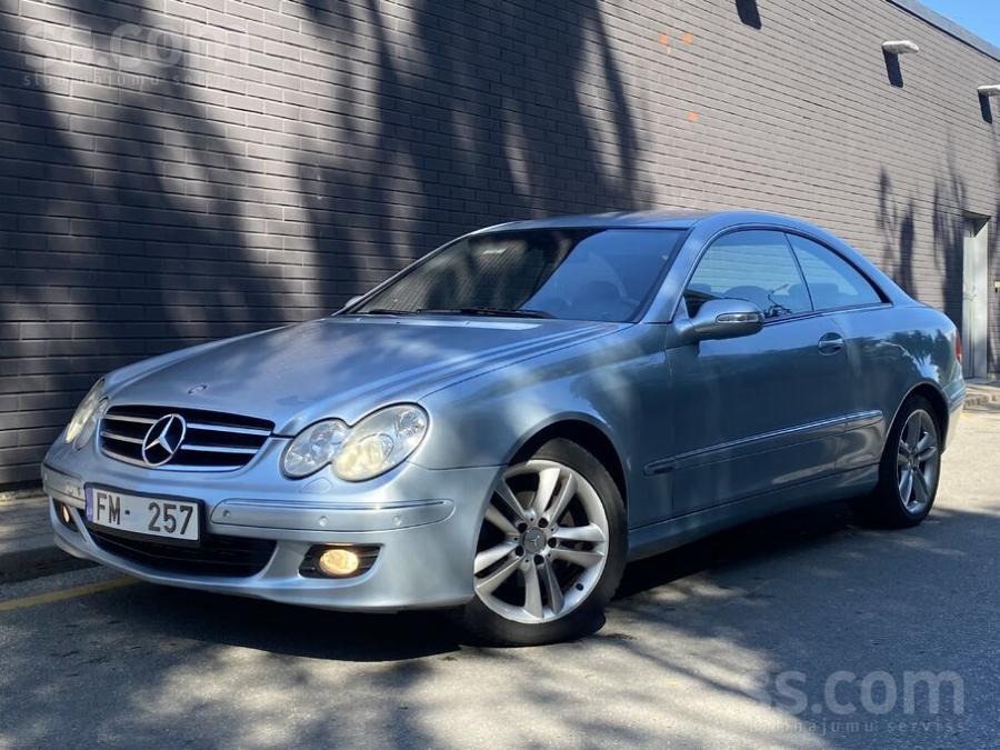 Zils Mercedes-Benz CLK 200 2005 Rīga, ar dzinēja tilpumu 1.80 L un nobraukumu 190 tūkst. km par 3799 €, foto 2 vietnē AUTOMOTO.COM.LV