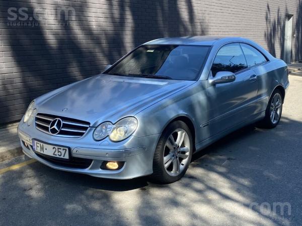 Zils Mercedes-Benz CLK 200 2005 Rīga, ar dzinēja tilpumu 1.80 L un nobraukumu 190 tūkst. km par 3799 €, foto 2 vietnē AUTOMOTO.COM.LV