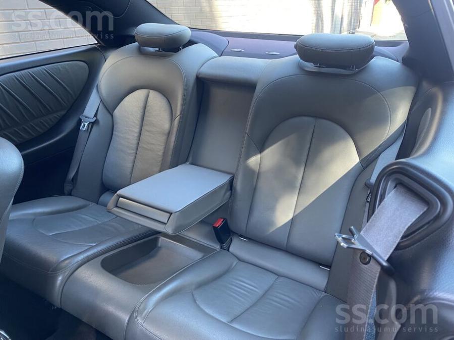 Zils Mercedes-Benz CLK 200 2005 Rīga, ar dzinēja tilpumu 1.80 L un nobraukumu 190 tūkst. km par 3799 €, foto 12 vietnē AUTOMOTO.COM.LV