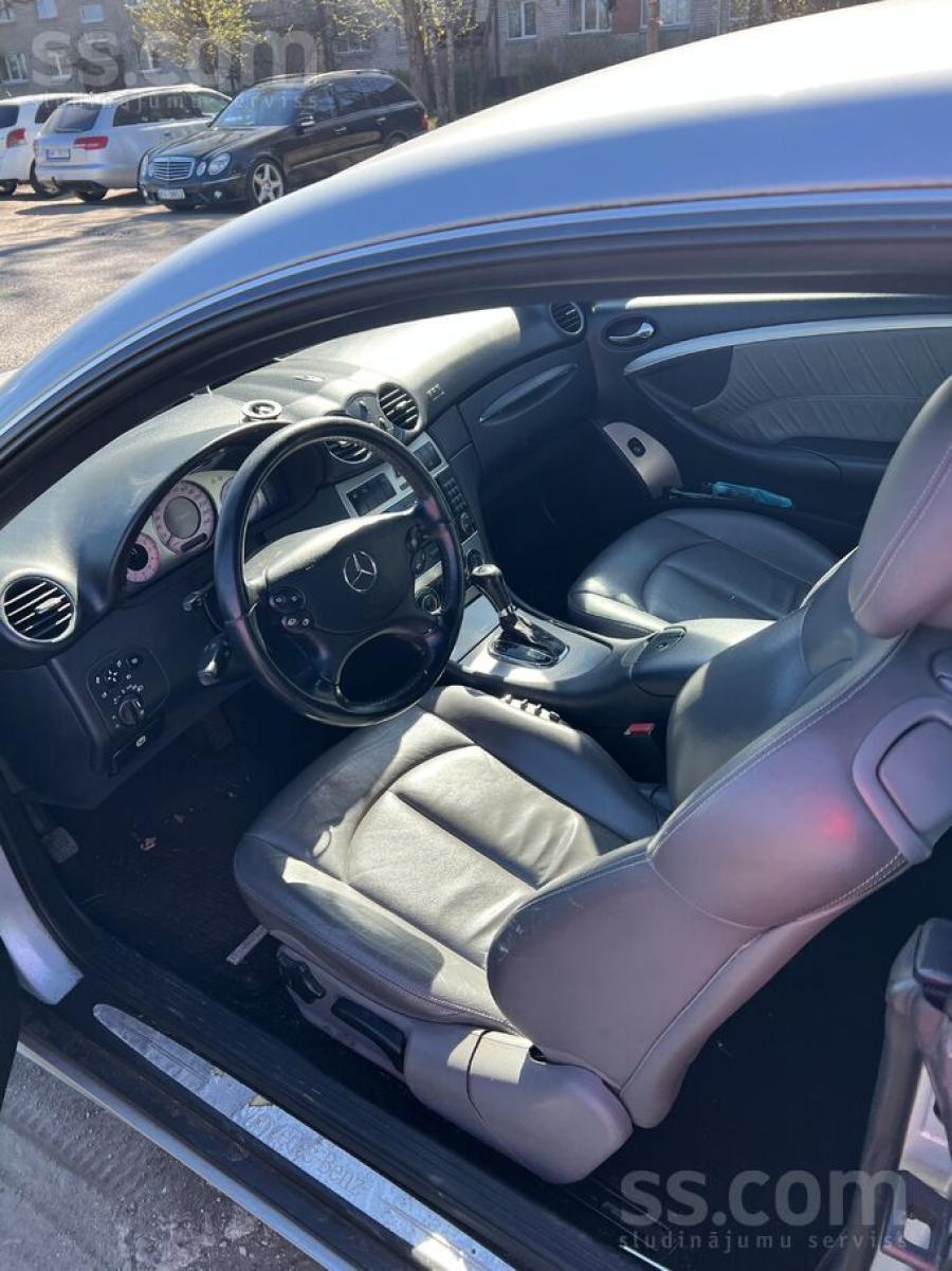 Mercedes-Benz CLK 200 2005 in Riga, with an engine capacity of 1.80 L and mileage of 188 thousand km for 1800 €, photo 5 on AUTOMOTO.COM.LV