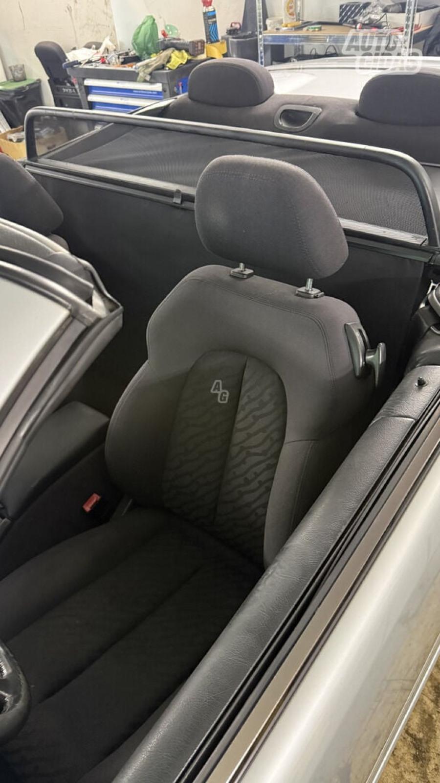 Pelēks Mercedes-Benz CLK 200 2002 Viļņa, ar dzinēja tilpumu 2.00 L un nobraukumu 361 tūkst. km par 4200 €, foto 14 vietnē AUTOMOTO.COM.LV